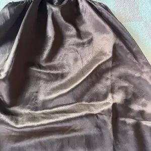 H&M | Dresses | Hm Divided Brown Satin Dress | Poshmark